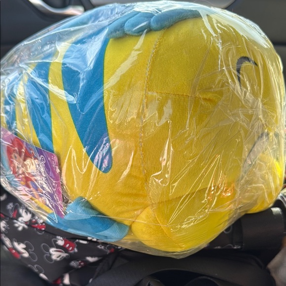 Disney | Toys | Disney Yellow And Blue Fish Plush | Poshmark